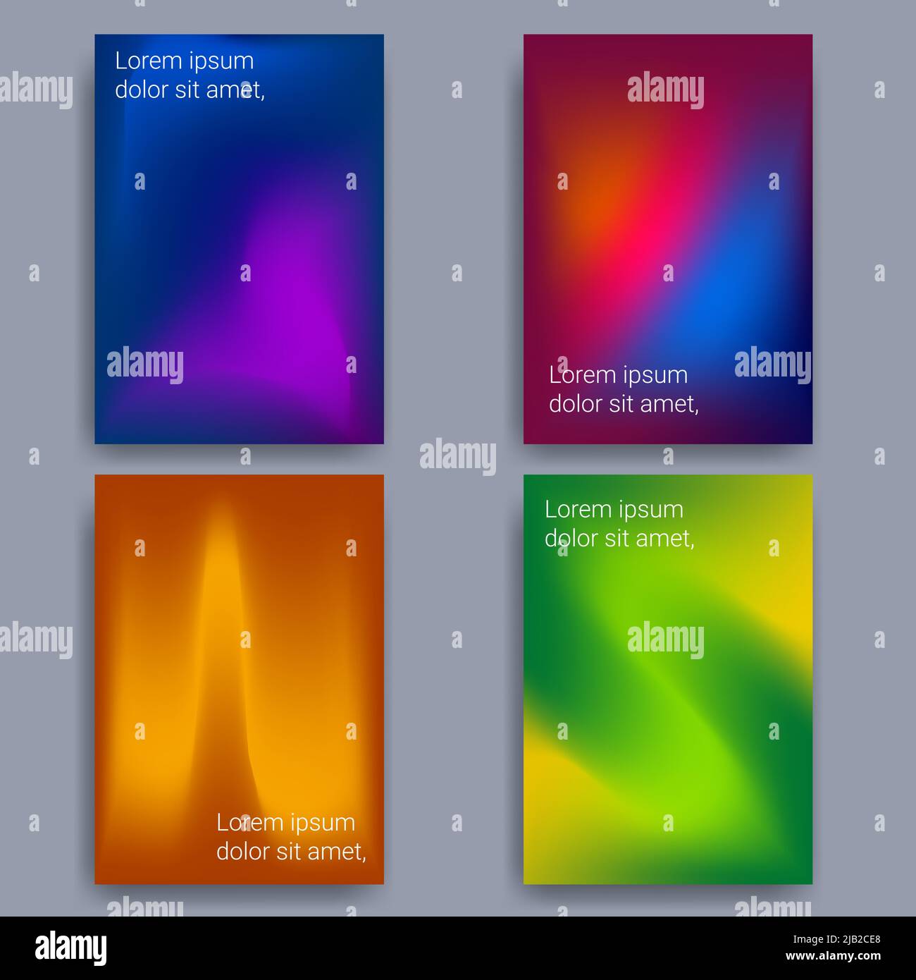 mesh color gradation poster template Stock Vector Image & Art - Alamy