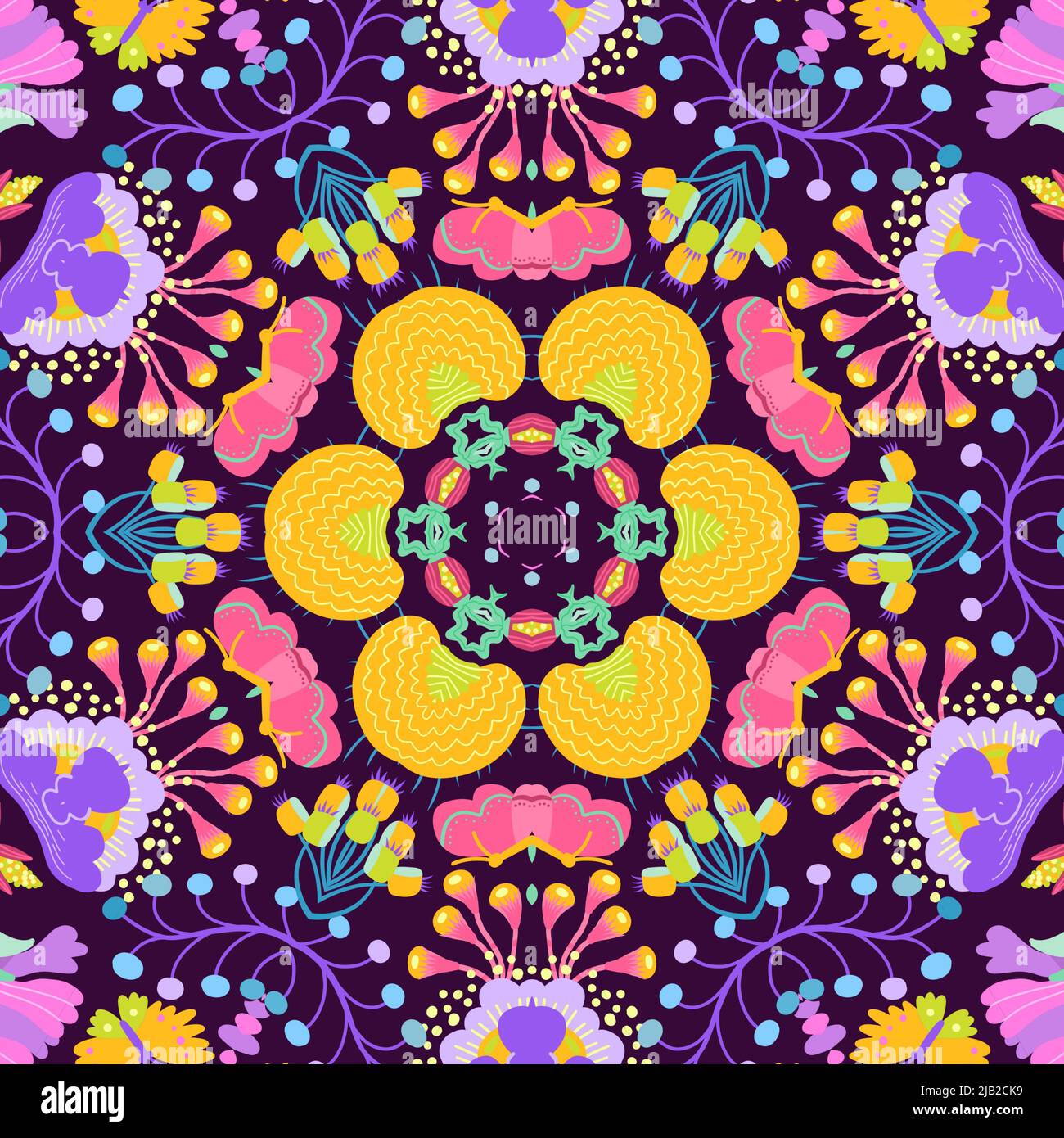 Abstract Computer generated Fractal design. A fractal is a never-ending ...