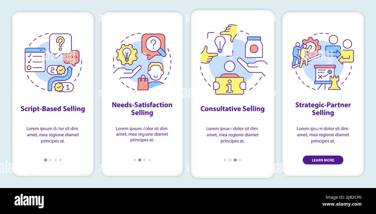 Selling screen Stock Vector Images - Alamy