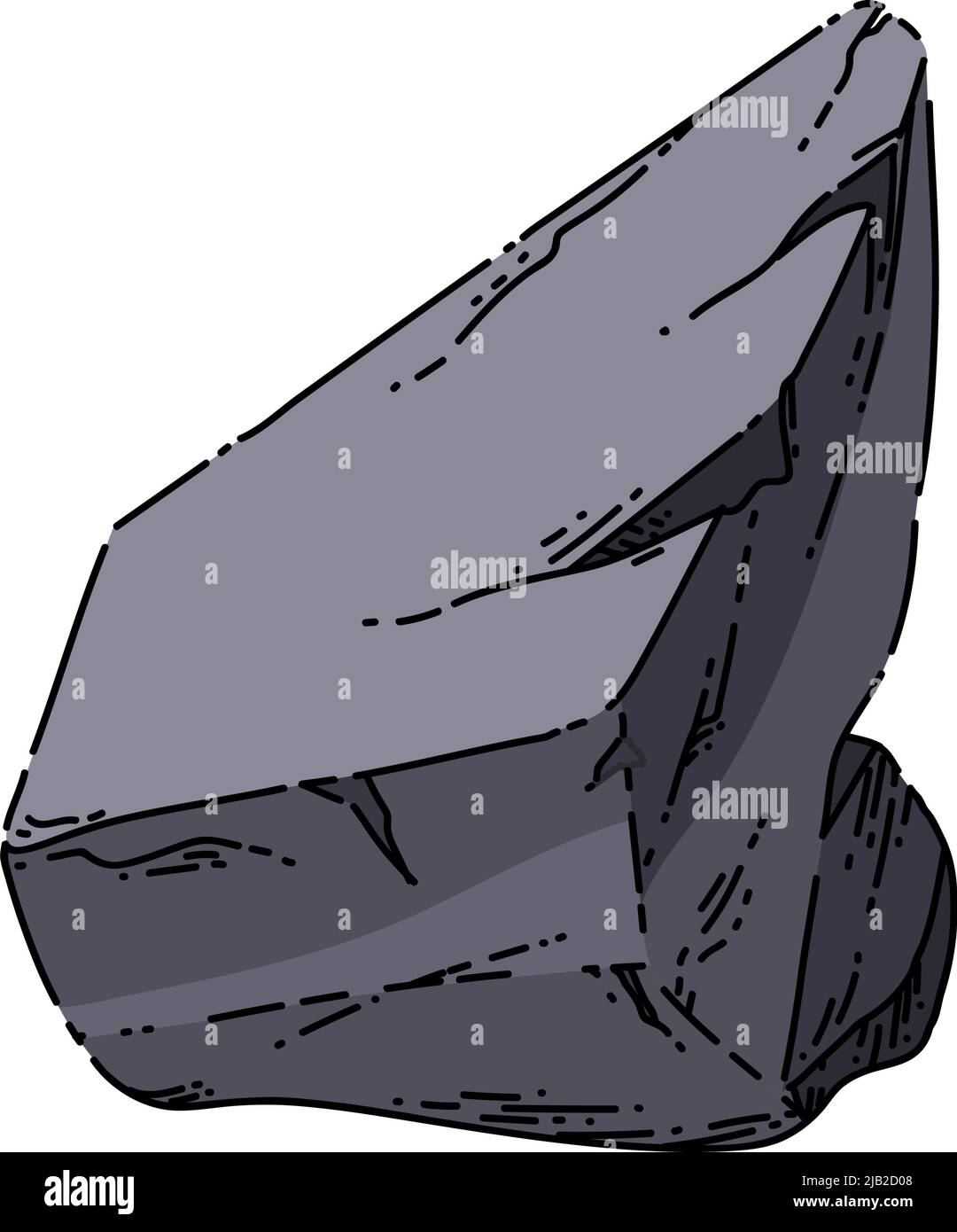rock sketch hand drawn vector Stock Vector Image & Art - Alamy