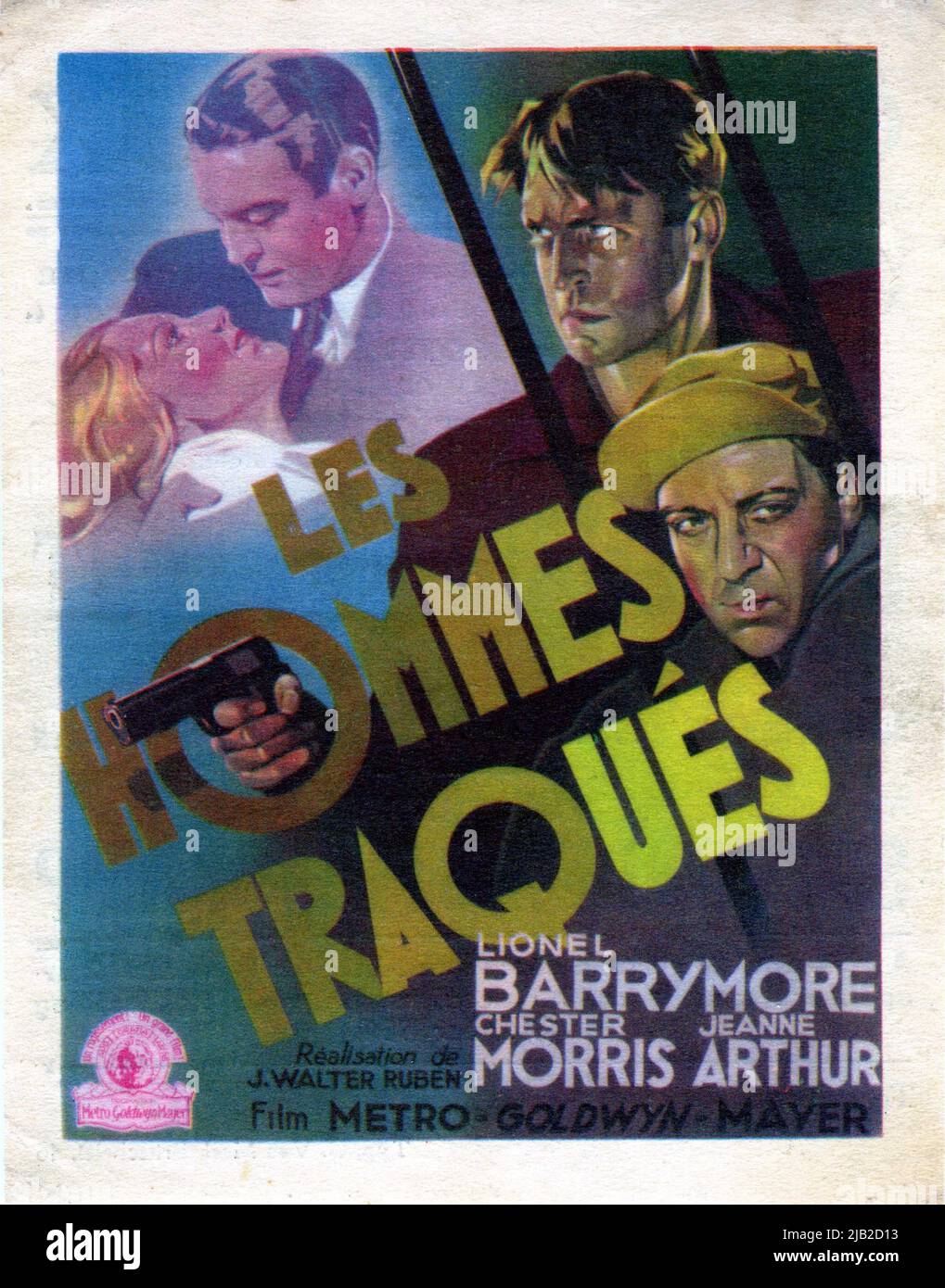 JEAN ARTHUR CHESTER MORRIS and JOSEPH CALLEIA in PUBLIC HERO NUMBER 1 ...