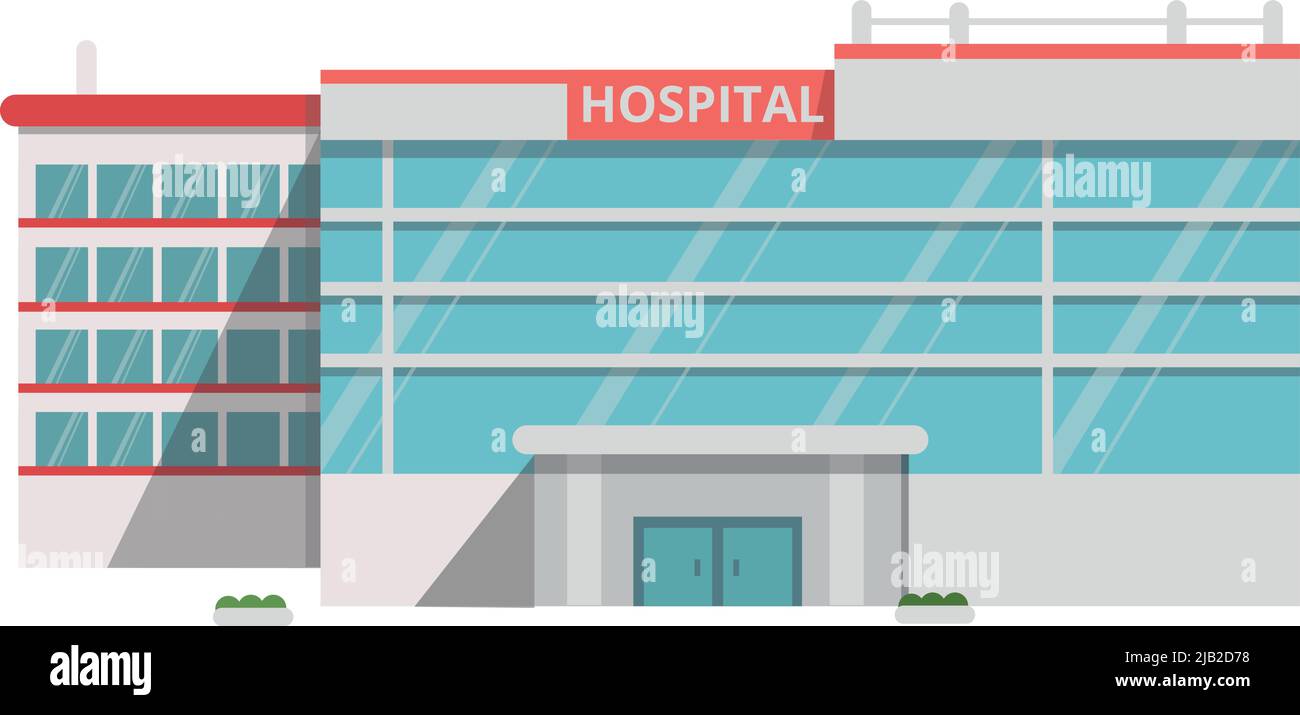 Health center building view hi-res stock photography and images - Alamy