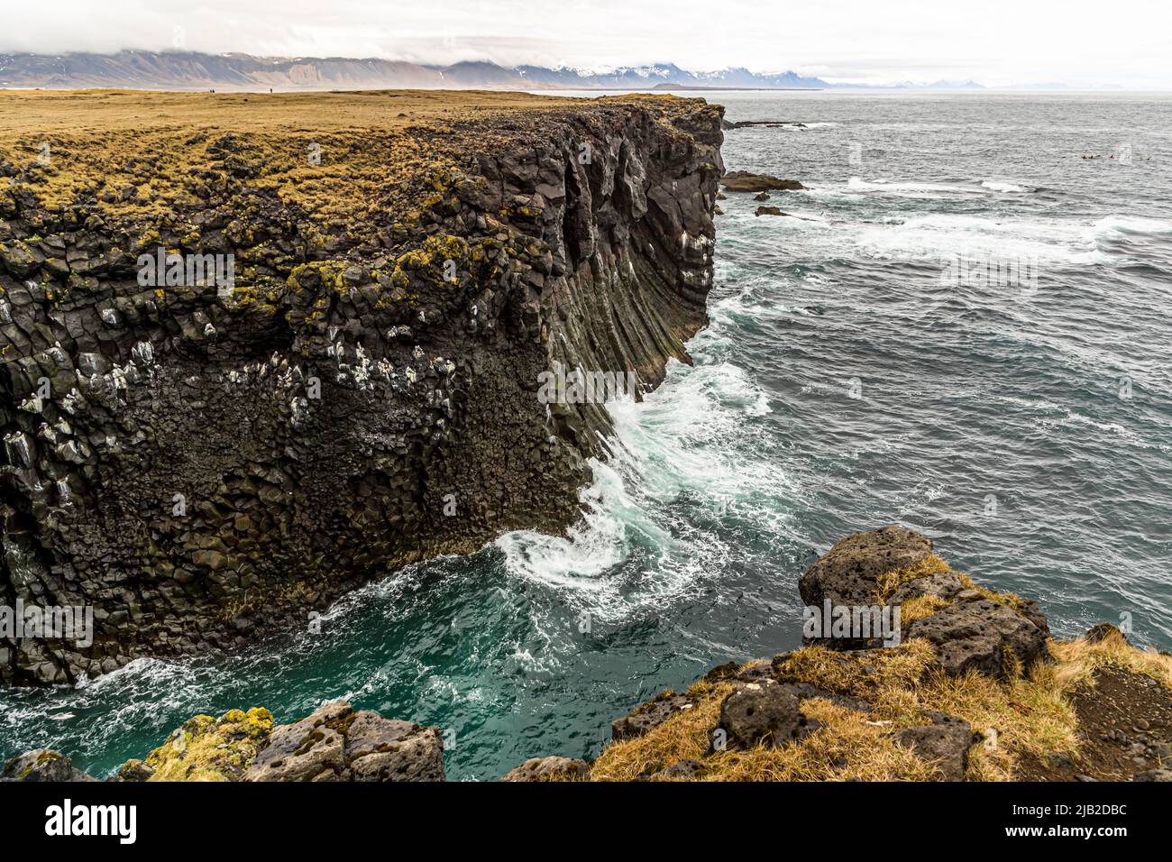On the Icelandic coast between Arnarstapi and Hellnar Stock Photo - Alamy