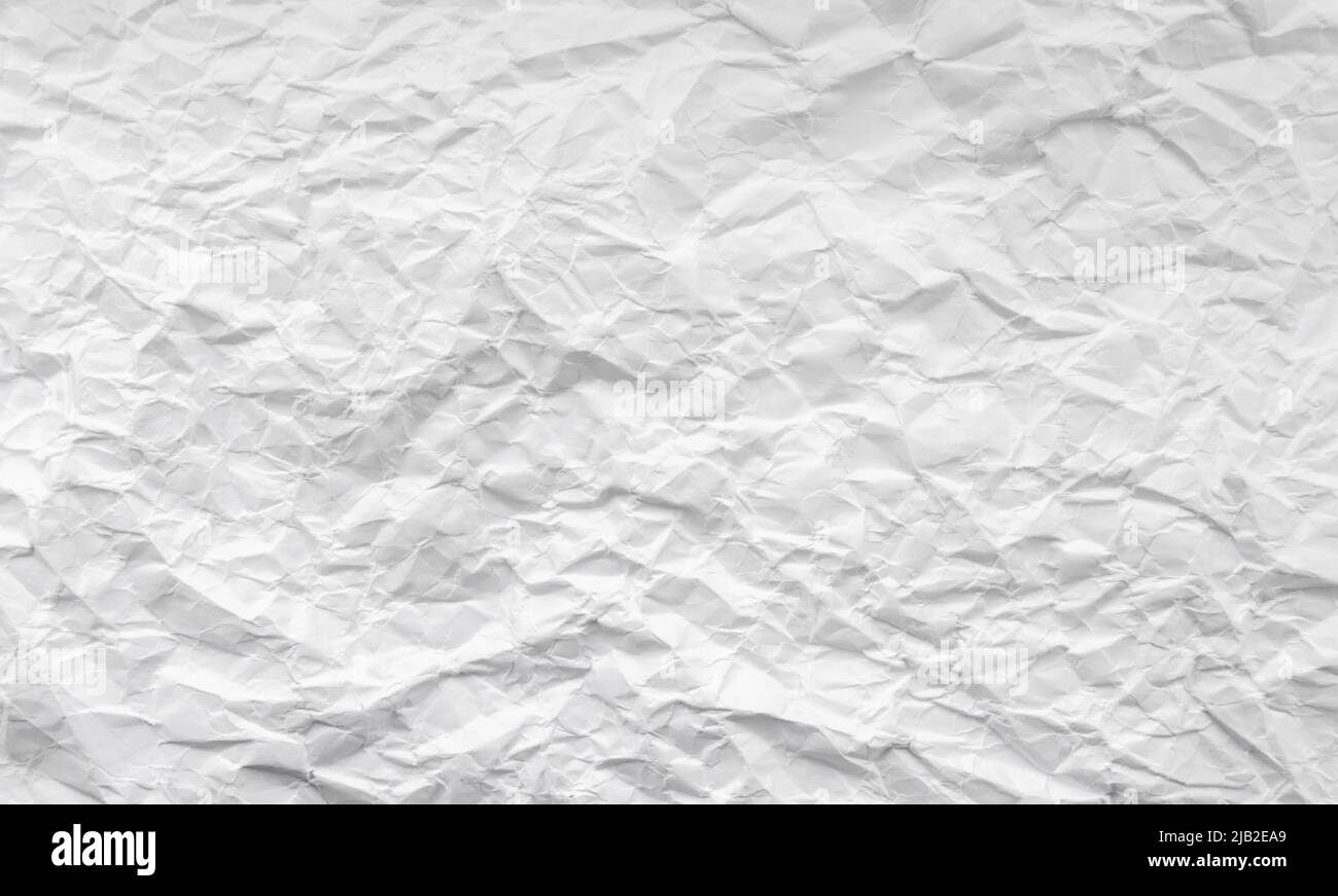 Crumpled paper background with copy space Stock Photo - Alamy