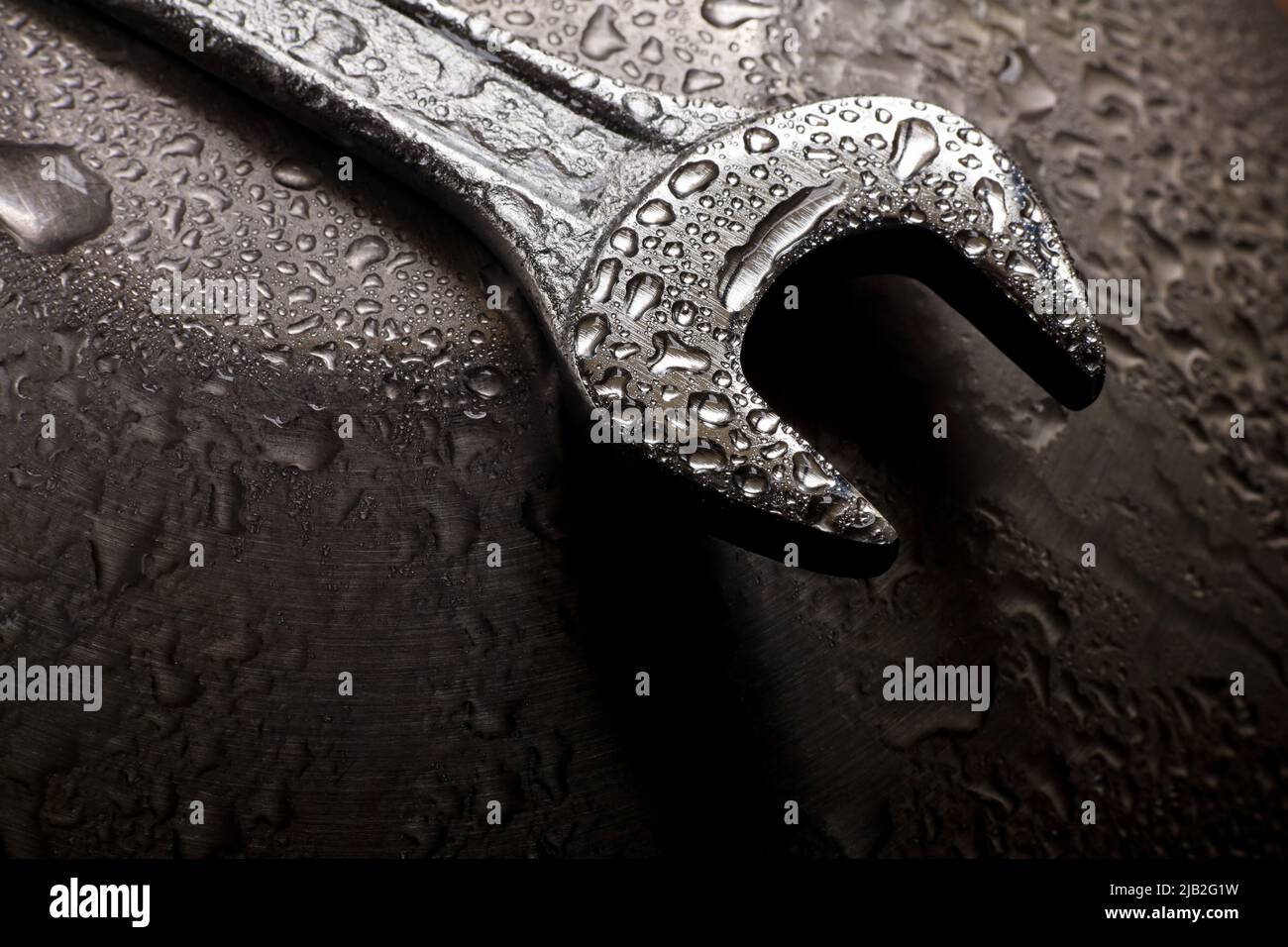 Mechanic drops tool hi-res stock photography and images - Alamy