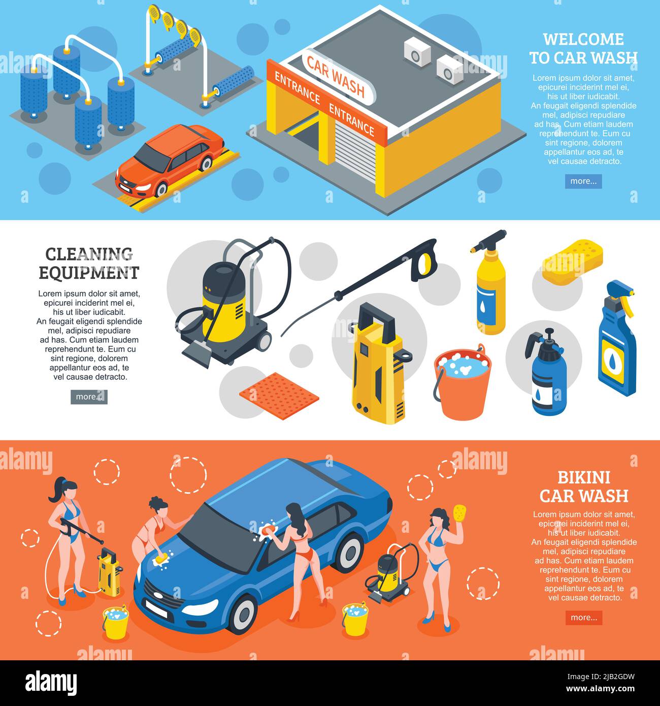 Bikini car wash hi-res stock photography and images - Alamy