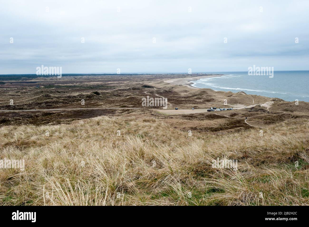 Bulbjerg - limestone cliff in northern Jutland, Denmark Stock Photo - Alamy