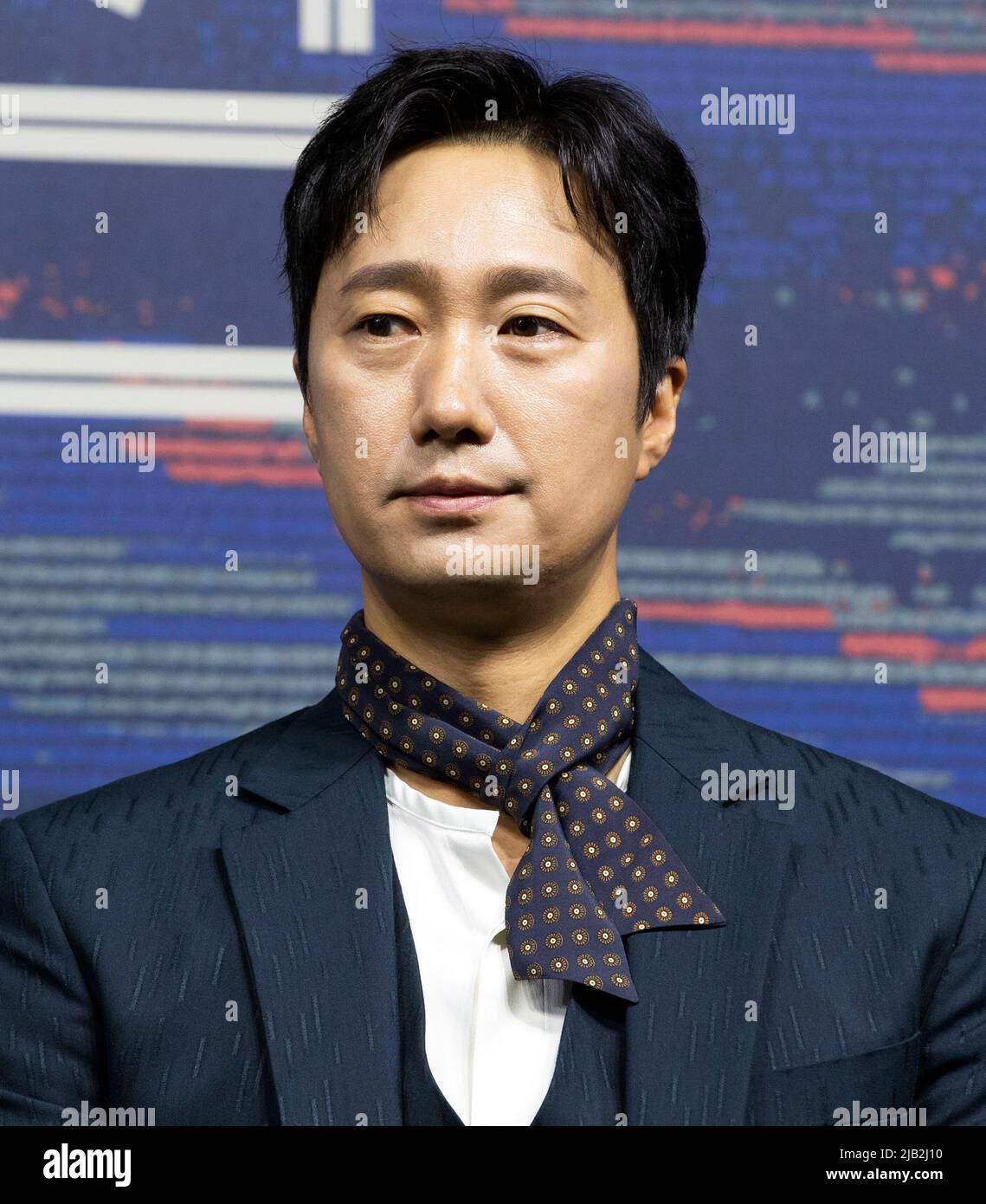 2 Jun 2022 - Seoul, South Korea : South Korean actor Park Hae-il, pose ...
