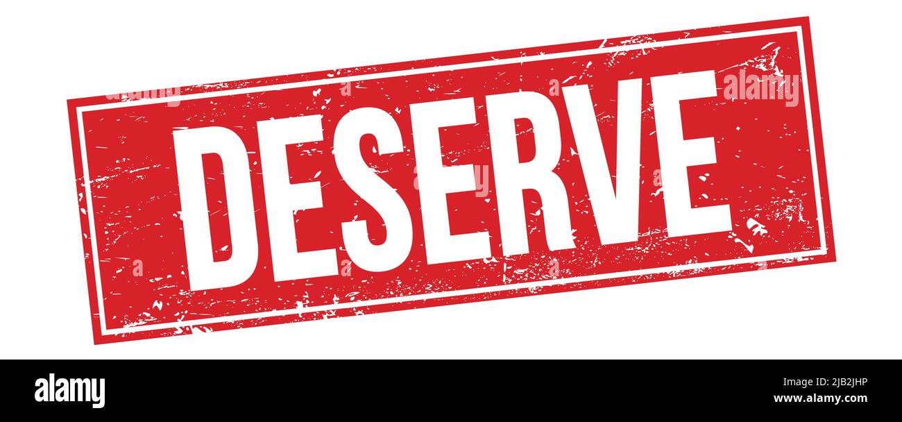 Deserve stamp hi-res stock photography and images - Alamy