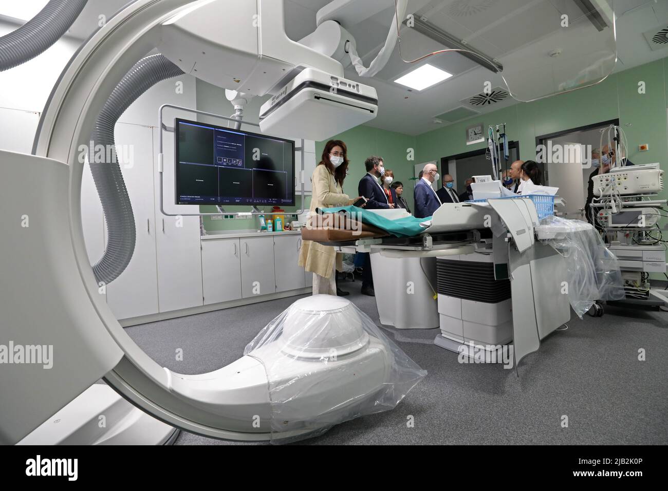 02 June 2022, Mecklenburg-Western Pomerania, Rostock: Following the ...