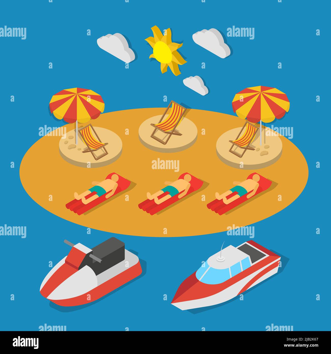 Sun bathing Stock Vector Images - Alamy