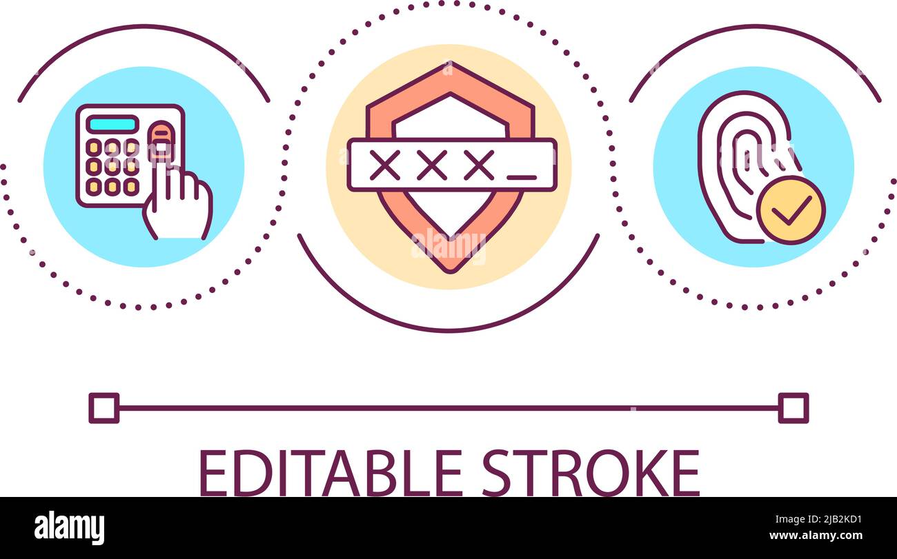 Complex password Stock Vector Images - Alamy