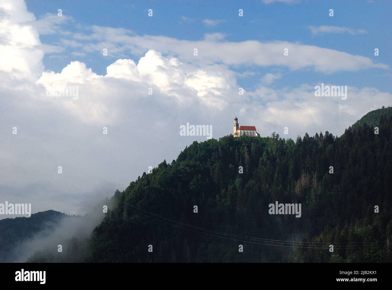 Zuglio, Friuli Venezia Giulia, Italy. Pieve of San Pietro in Carnia ...