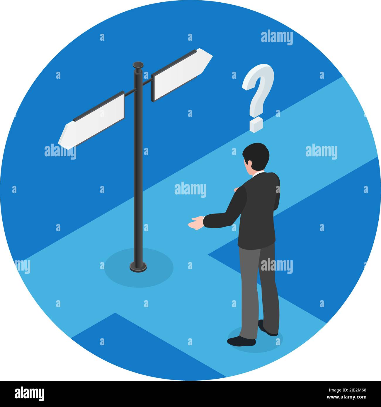 Project crossroads Stock Vector Images - Alamy