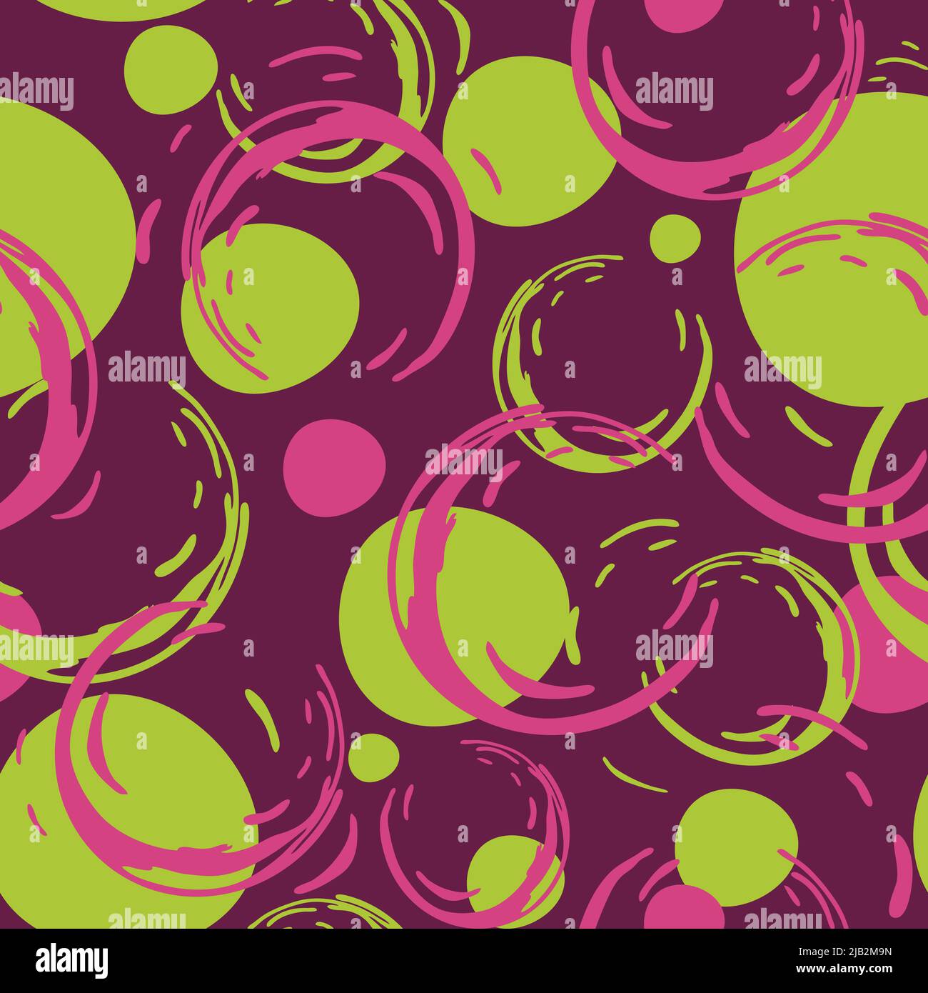 Seamless background pink blobs Stock Vector Images - Alamy