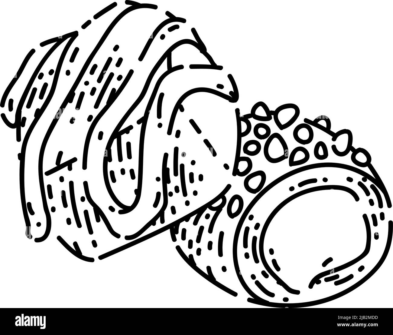 Gourmet sweet cake strawberry Black and White Stock Photos & Images - Alamy