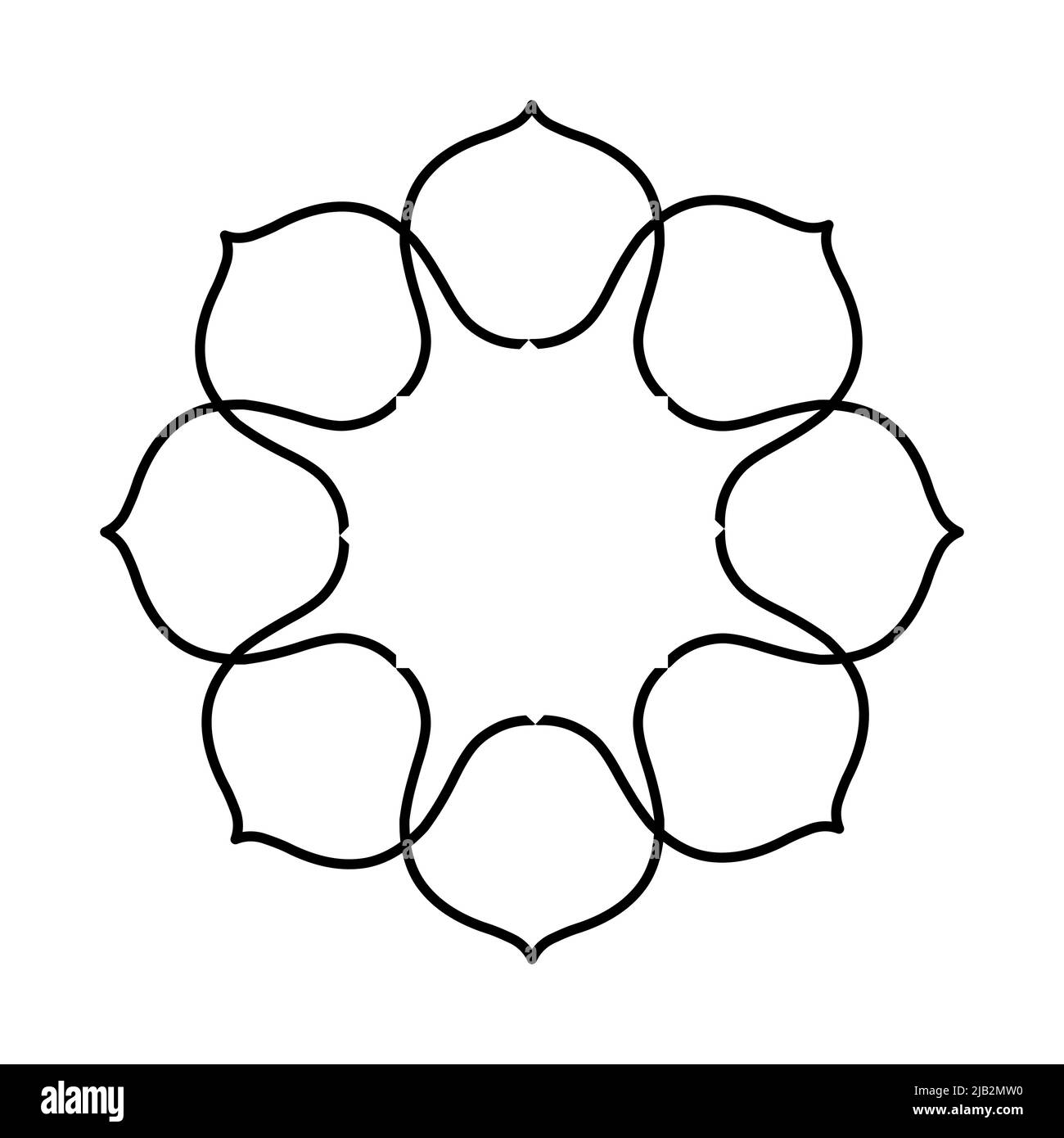 Arabesque pattern print Black and White Stock Photos & Images - Alamy