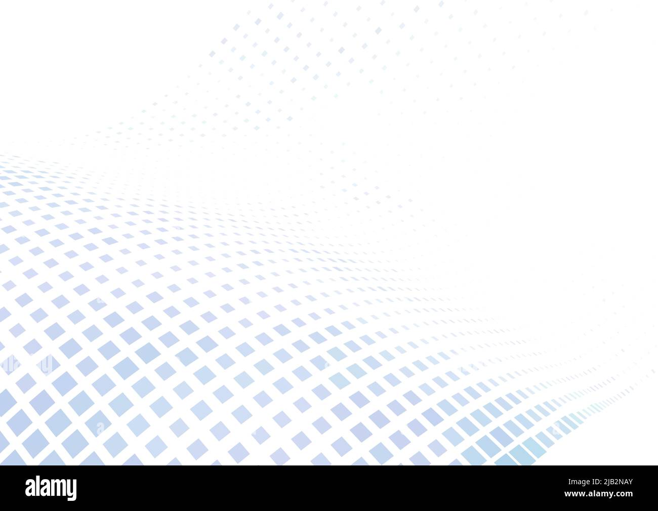 Abstract curved bluish dotted surface with halftone effect. Minimal vector graphics Stock Vector ...