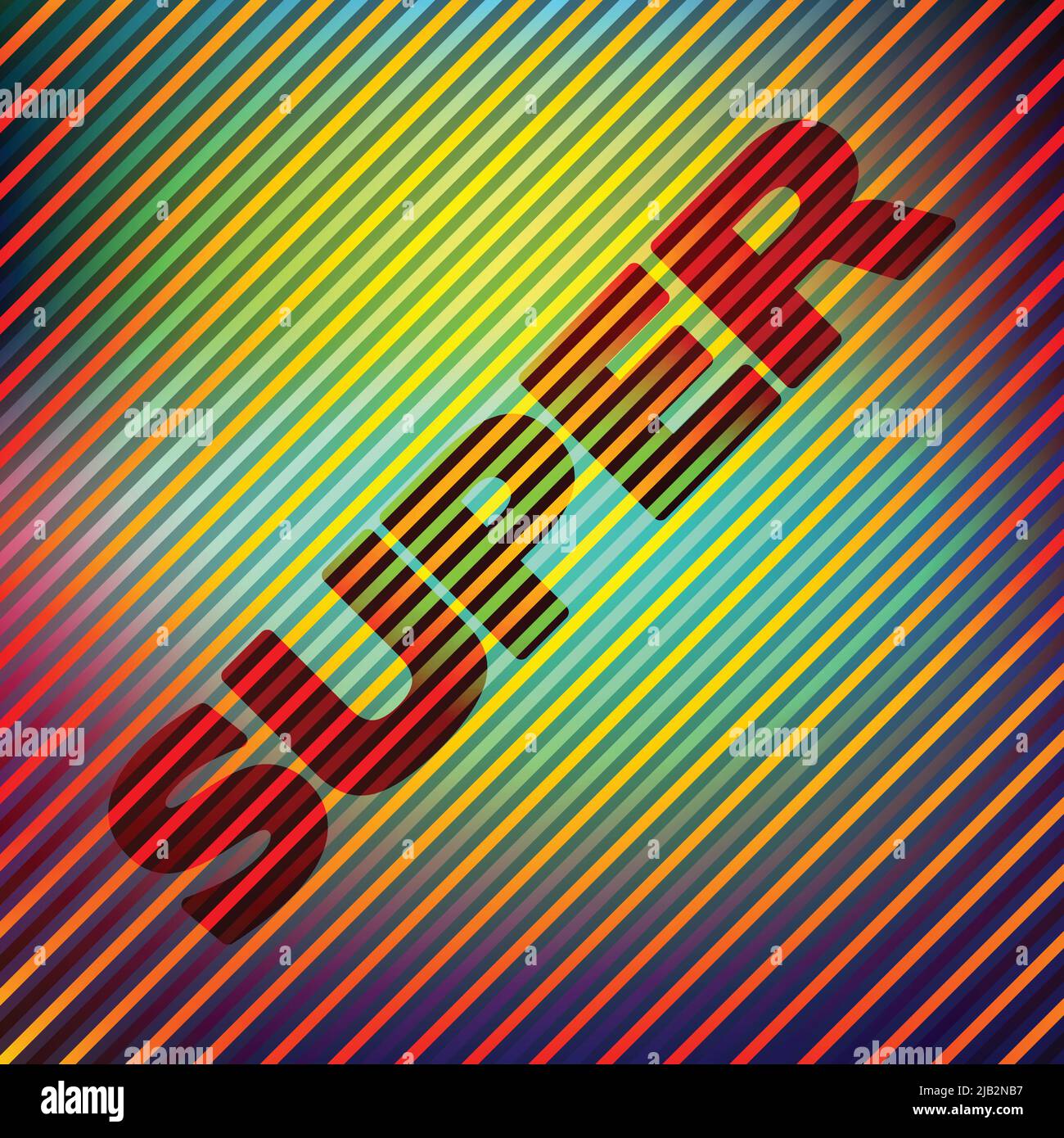 Super vector vectors hi-res stock photography and images - Alamy