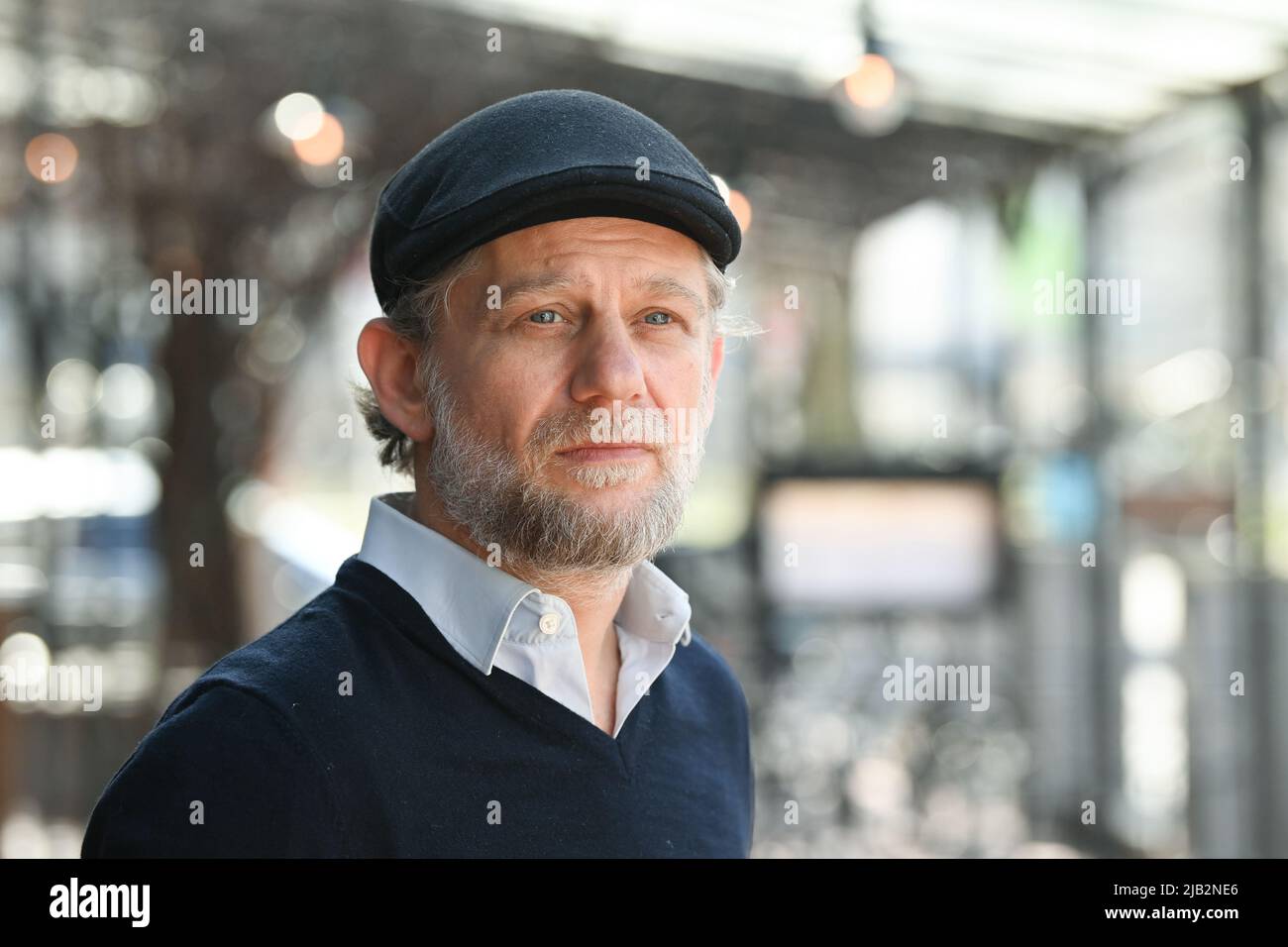 Berlin, Germany. 09th Mar, 2022. Actor Andreas Guenther on a walk ...