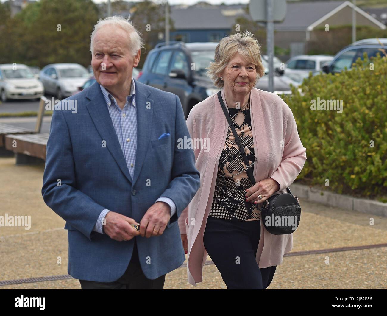 John and Mary Fitzpatrick, Parents of crewmember Captain Dara ...