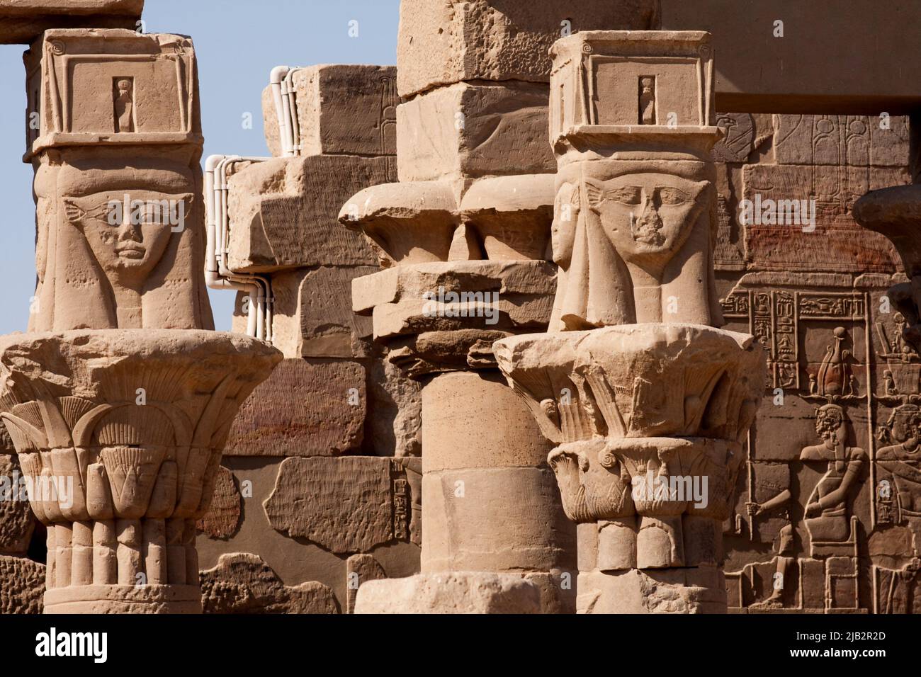 Egypt, Aswan. Because of the construction of the new High Dam or Aswan ...