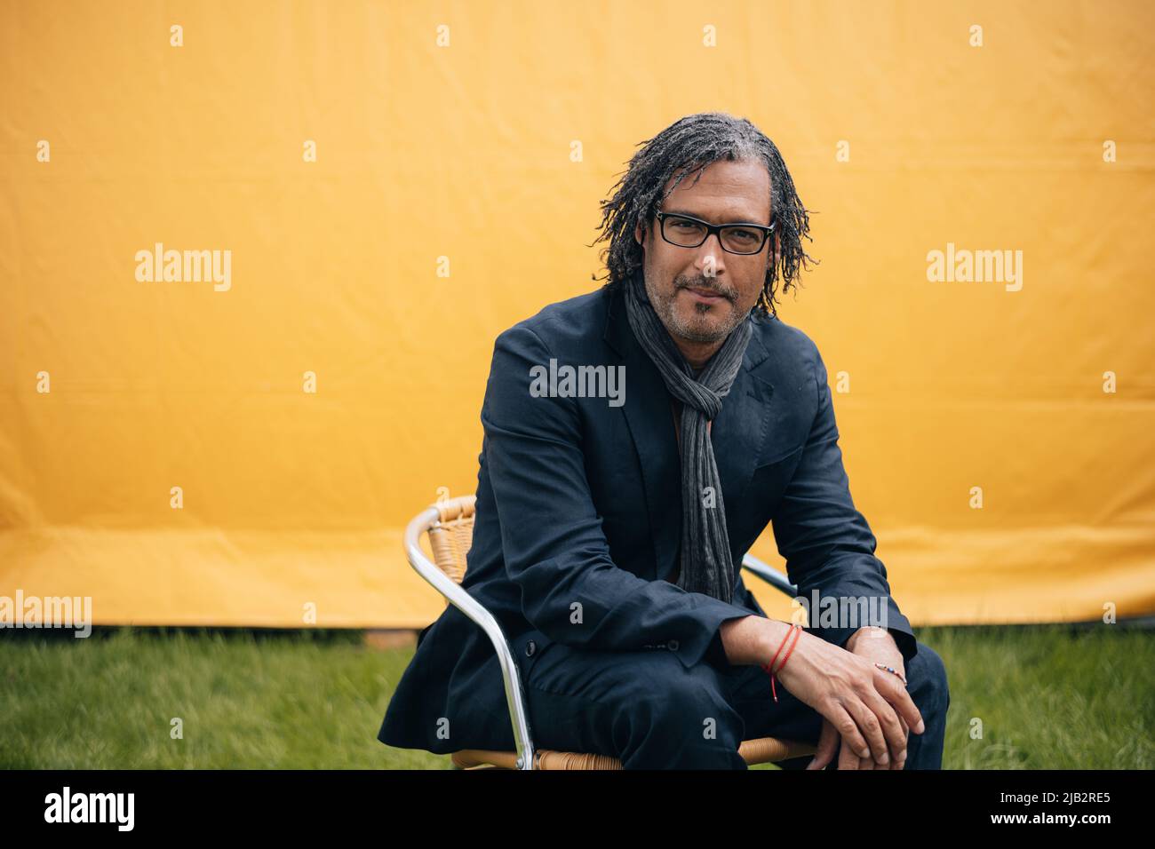 Hay-on-Wye, Wales, UK. 2nd June, 2022. David Olusoga at Hay Festival ...