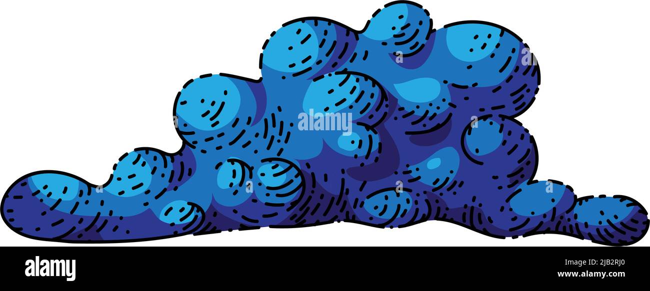 storm cloud sketch hand drawn vector Stock Vector Image & Art - Alamy