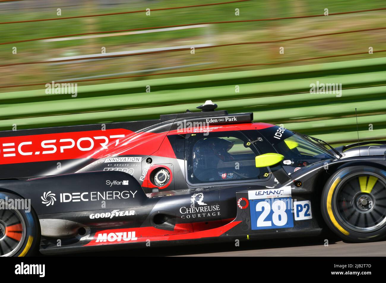 Imola, 12 May 2022: #28 Oreca 07 Gibson of IDEC SPORT Team driven by ...