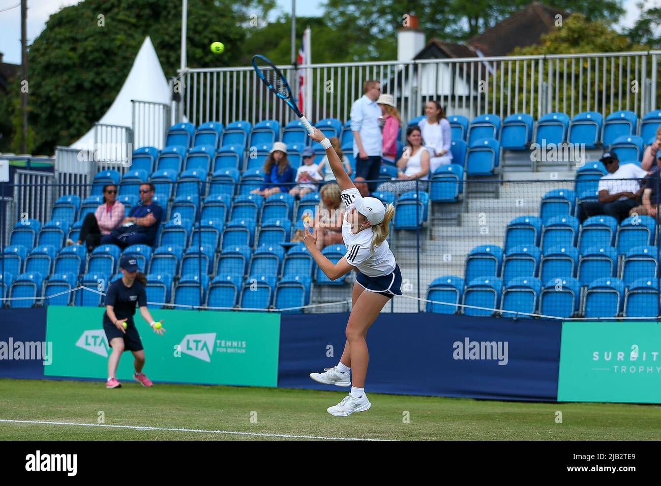 London, UK. 2nd June 2022. London, UK. 2nd June 2022; Surbiton Racket ...
