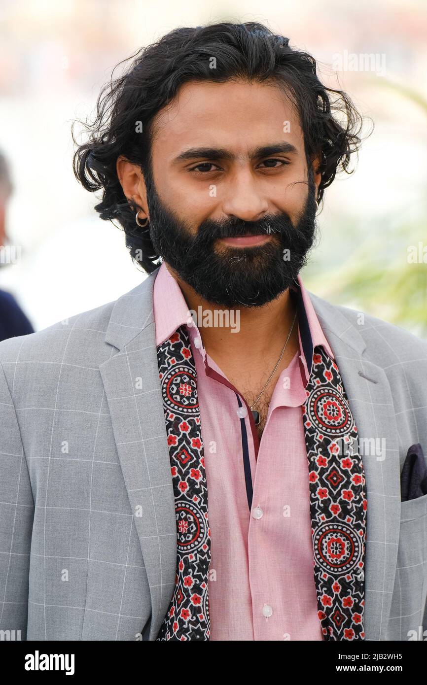 Cannes, France, Sunday, May. 22, 2022 - Ali Junejo seen at the R.M.N. Photocall during the 75th ...