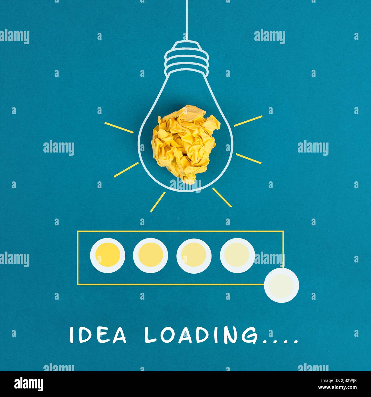 Idea Loading Progress Bar Loading Icon. Loading Progress Bar Design