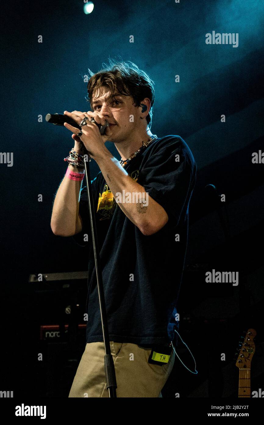 Milan Italy June 1, 2022 Thomas Headon live at Santeria Toscana 31 ...