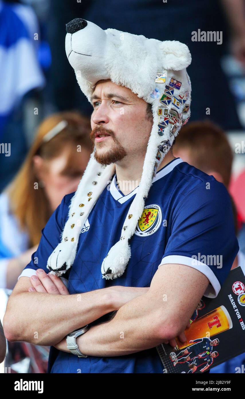 Scottish fan hi-res stock photography and images - Alamy