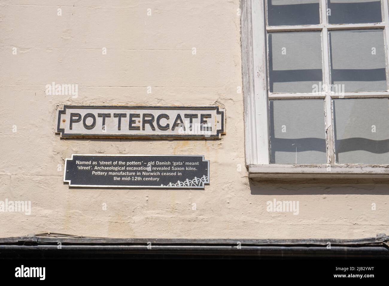 Named after the street of potters hi-res stock photography and images ...