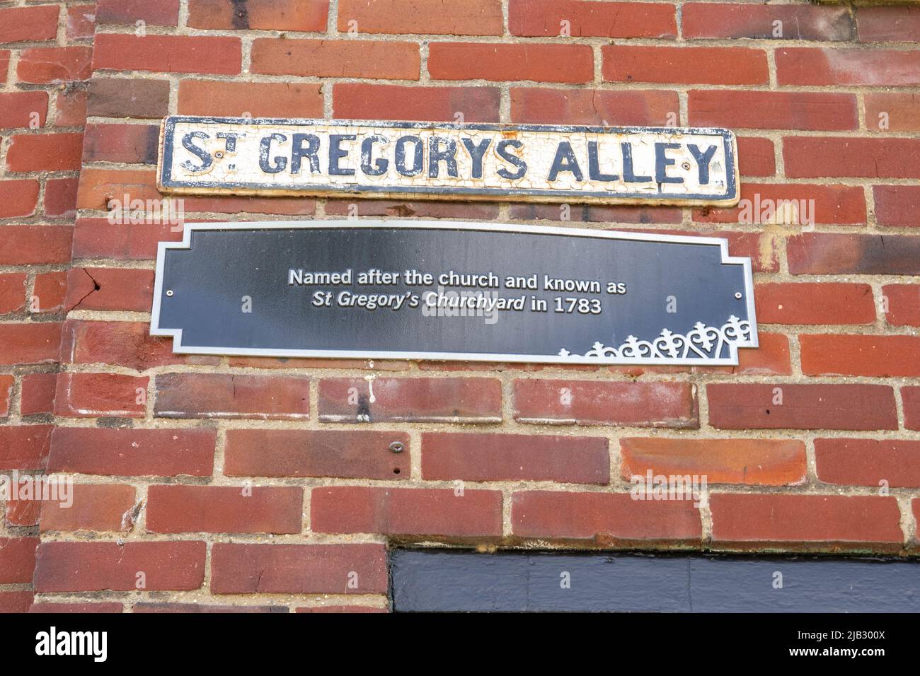 Saint gregorys alley norwich hi-res stock photography and images - Alamy