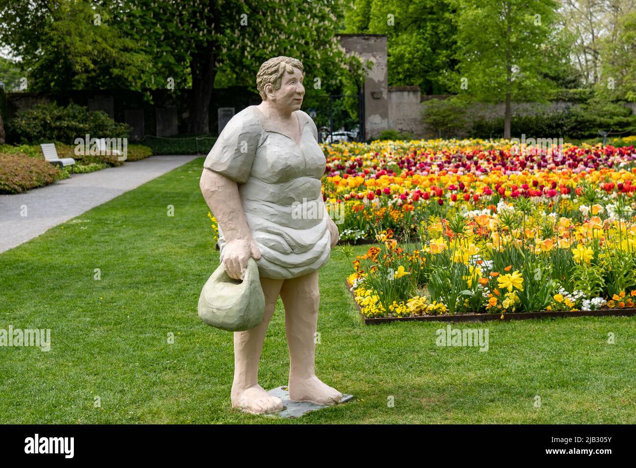 Public Art Sculptures in Koblenz, Germany Stock Photo - Alamy