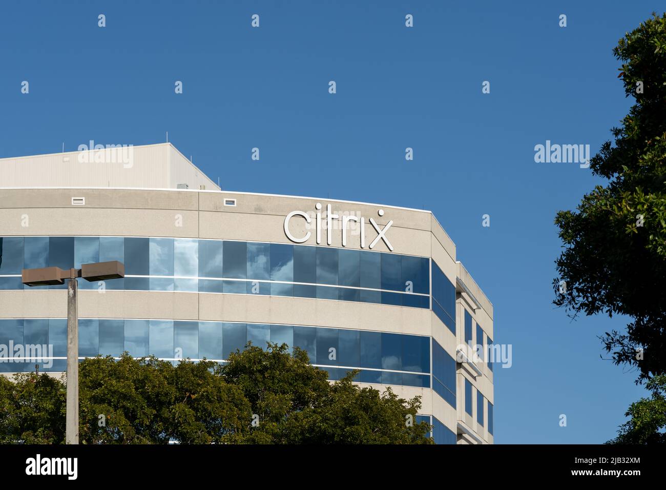 Fort Lauderdale, FL, USA - January 2, 2022: Citrix Systems headquarters ... Fort Lauderdale, FL, USA - January 2, 2022: Citrix Systems headquarters ...