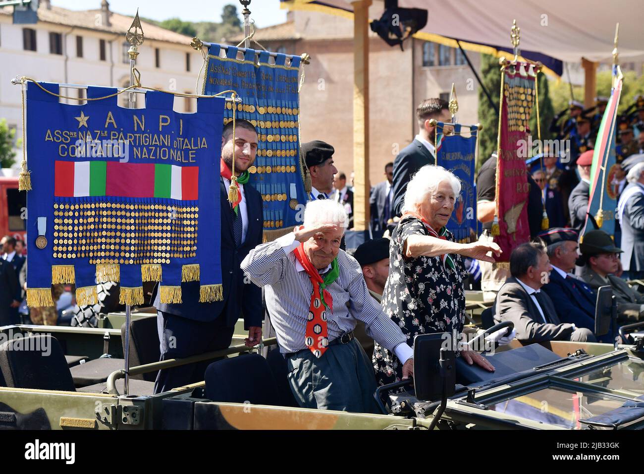 Rome, 2 June 2022 Parade for the 76th anniversary of the Italian ...