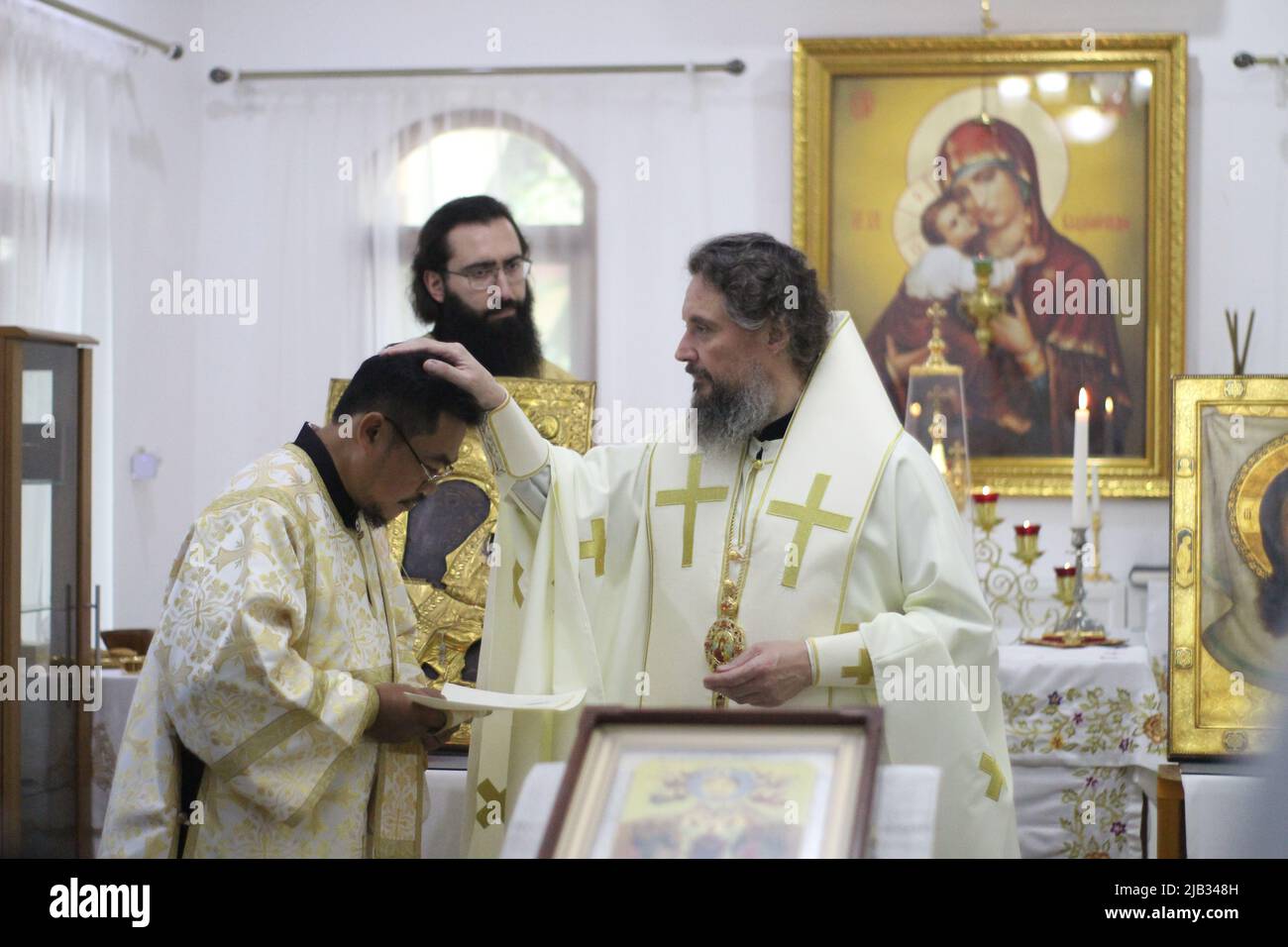 Bekasi City, West Java, Indonesia. 2nd June, 2022. Russian Orthodox ...