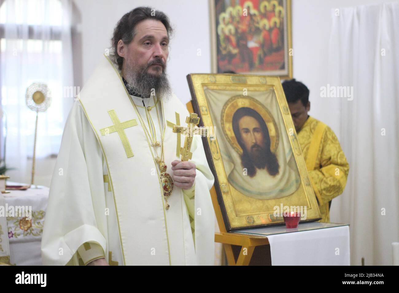 Bekasi City, West Java, Indonesia. 2nd June, 2022. Russian Orthodox ...