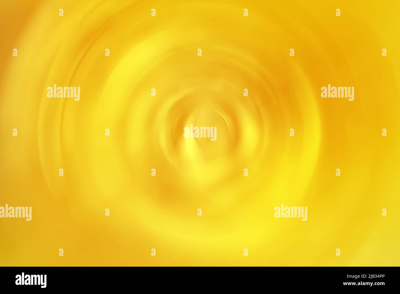 Blurred gradient radial motion bright yellow background. Abstract ...