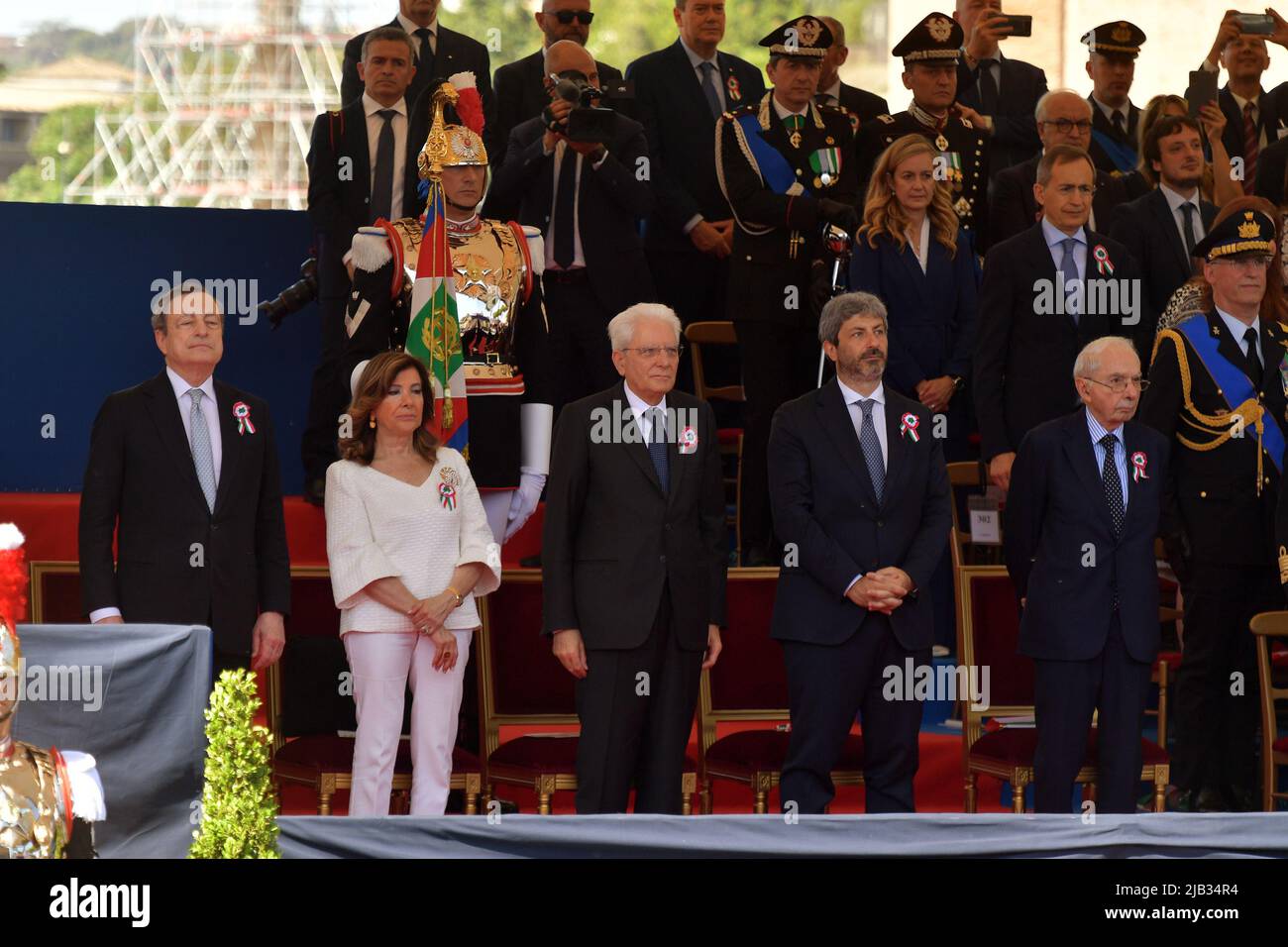 Rome, 2 June 2022 Parade for the 76th anniversary of the Italian ...