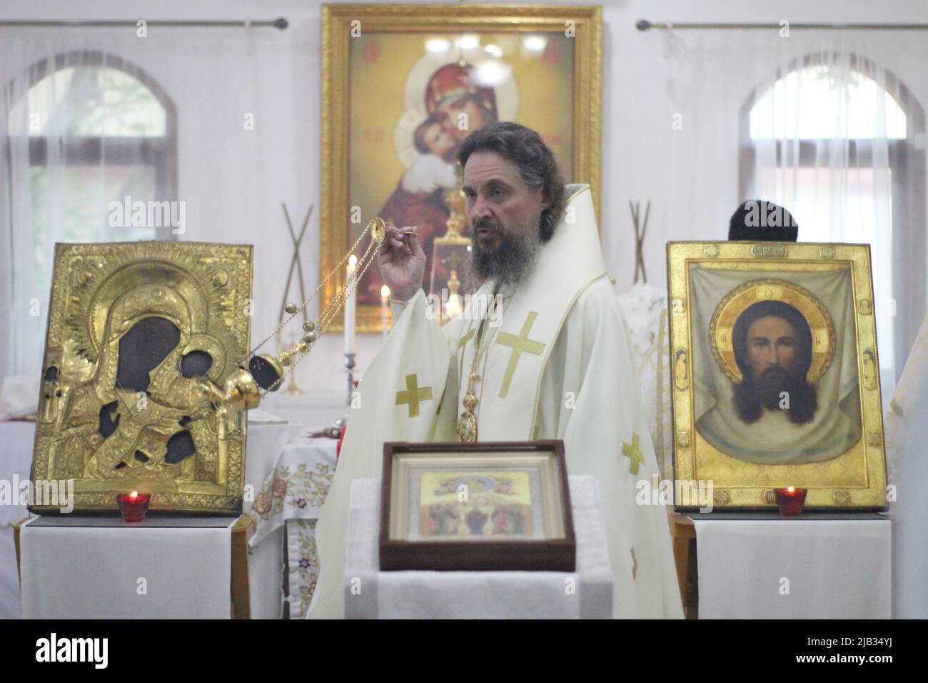 Bekasi City, West Java, Indonesia. 2nd June, 2022. Russian Orthodox ...