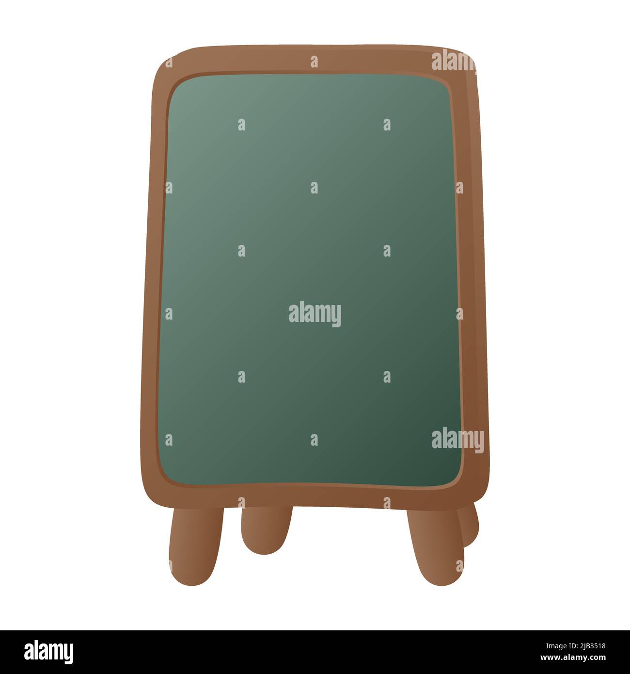 cartoon gradient chalkboard vector isolated element Stock Vector Image ...