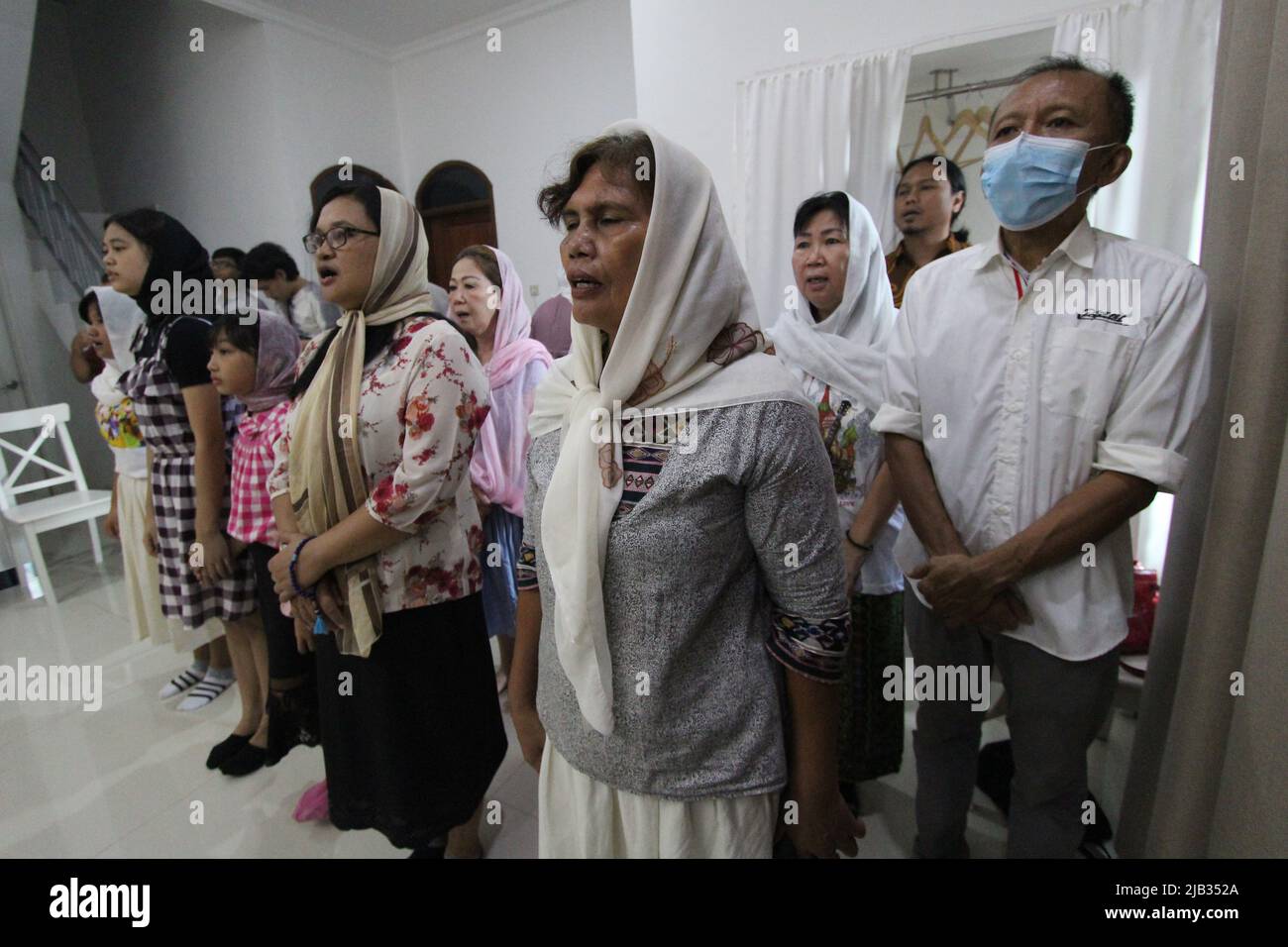 Bekasi City, West Java, Indonesia. 2nd June, 2022. Russian Orthodox ...
