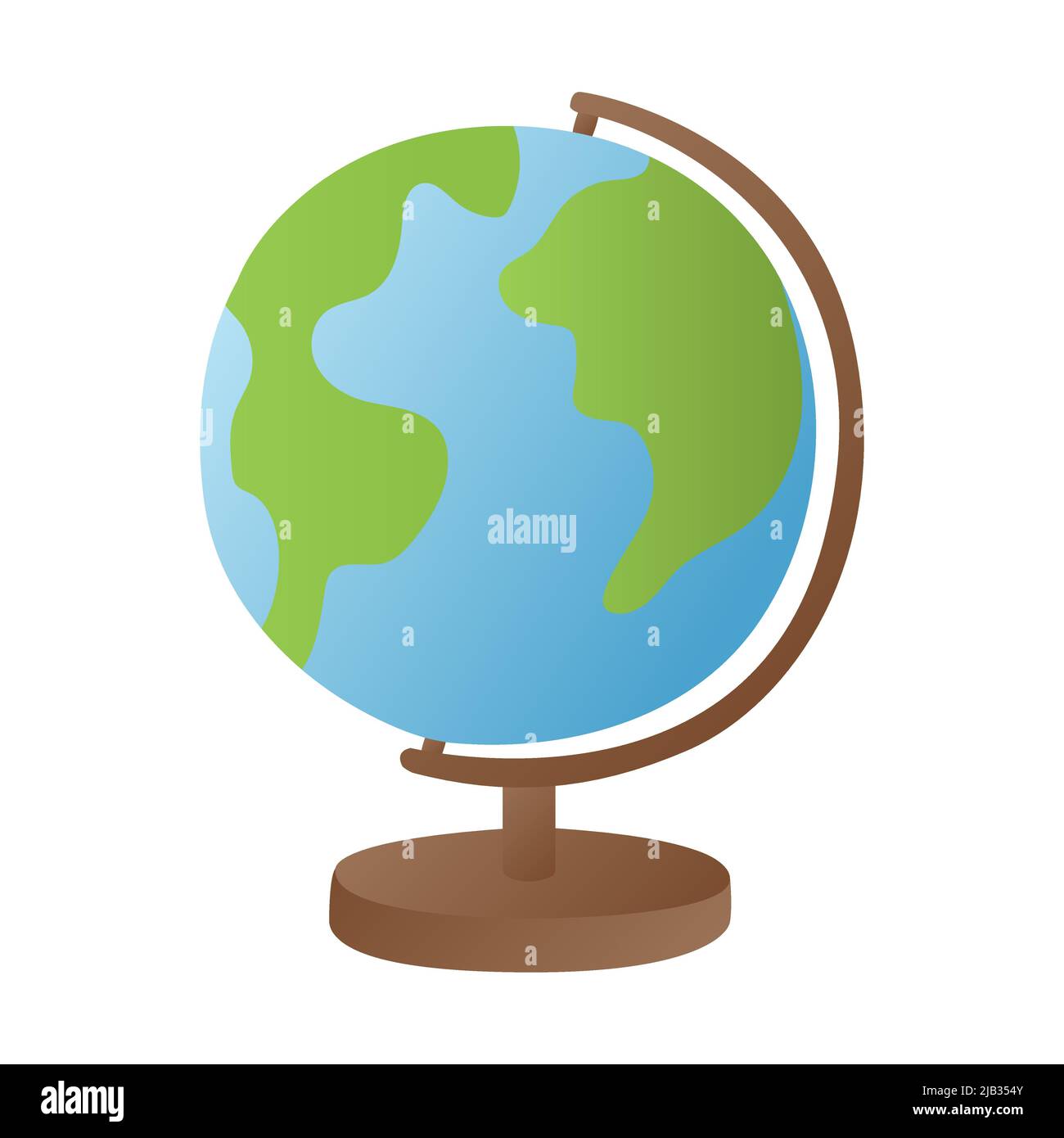 cartoon gradient globe vector isolated element Stock Vector Image & Art ...