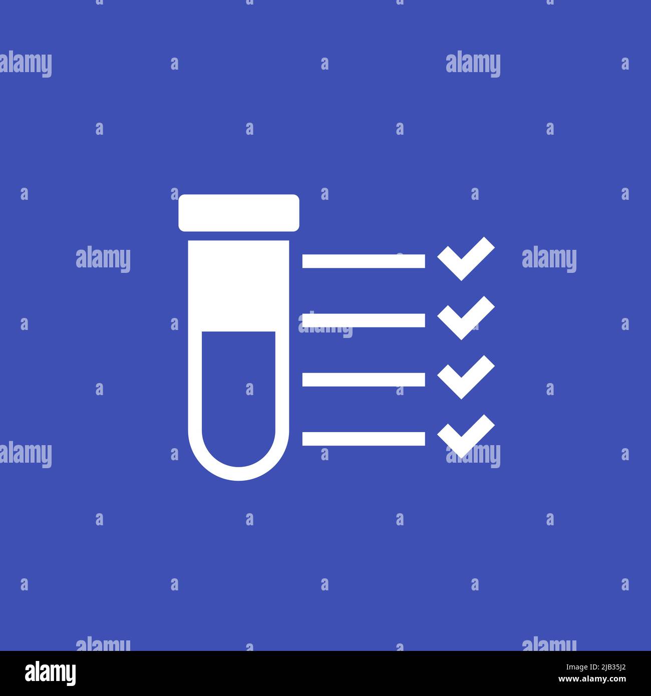 Water testing environment Stock Vector Images - Alamy
