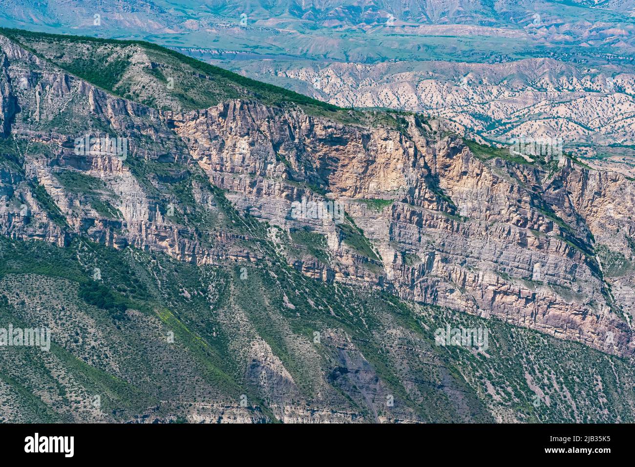 mountain landscape, ridge of rocky cliffs Stock Photo - Alamy