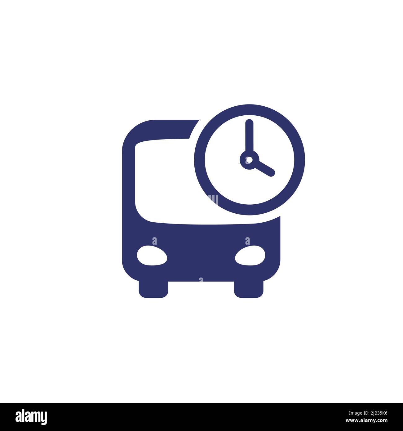 Bus arrival time Stock Vector Images - Alamy